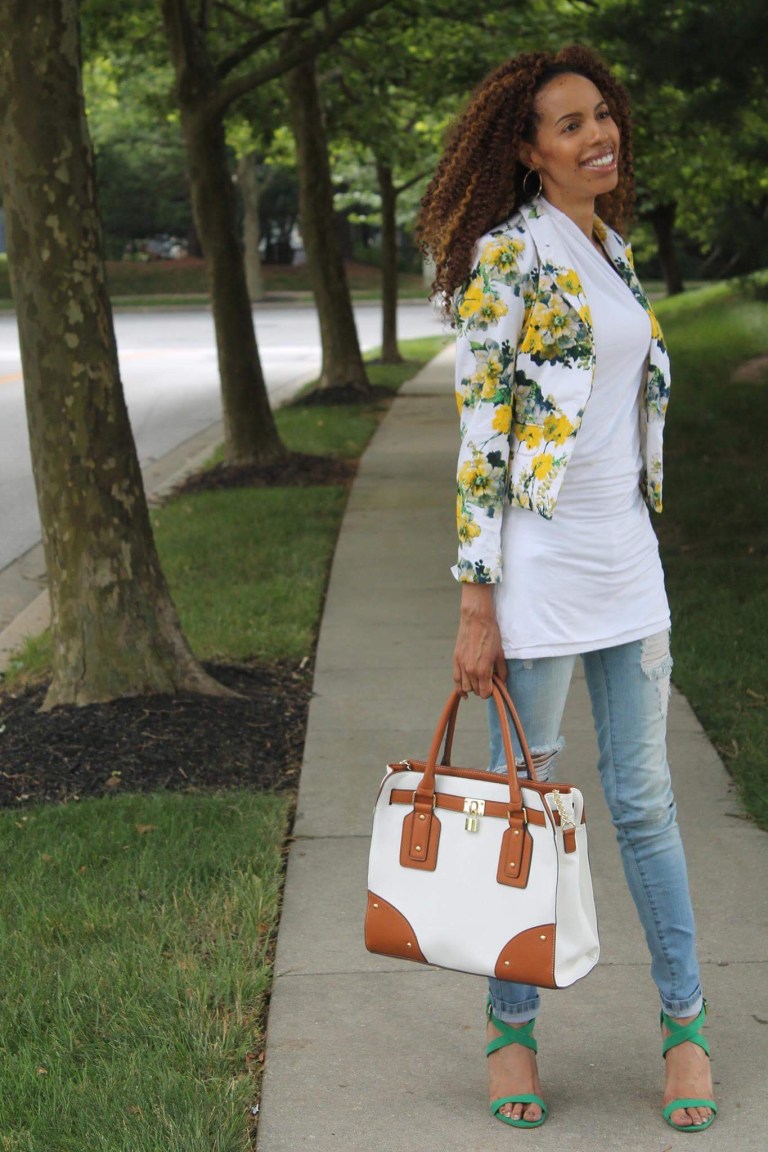 Floral in the Forest | Corner Curl Girl